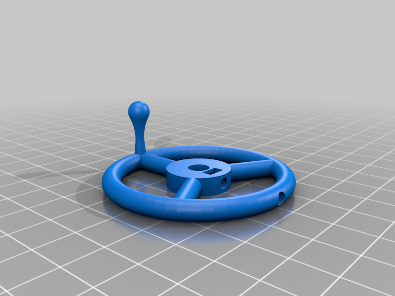 Free 3D file Handwheels 5,6,8mm, 0.25,0,4375,0.5in 🧞‍♂️ ・3D printable ...