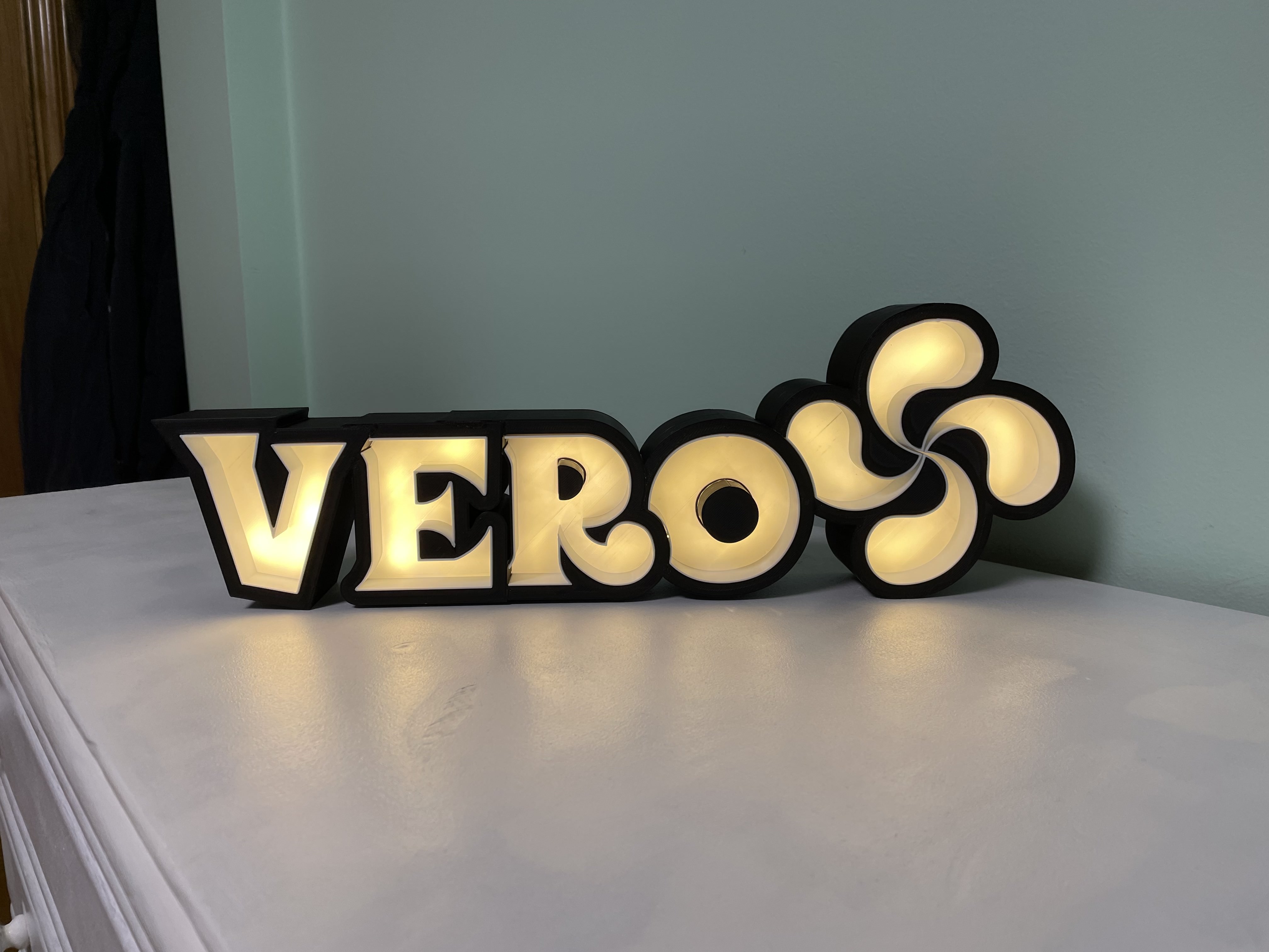Archivo STL Letrero luminoso / Led Marquee (customizable ...