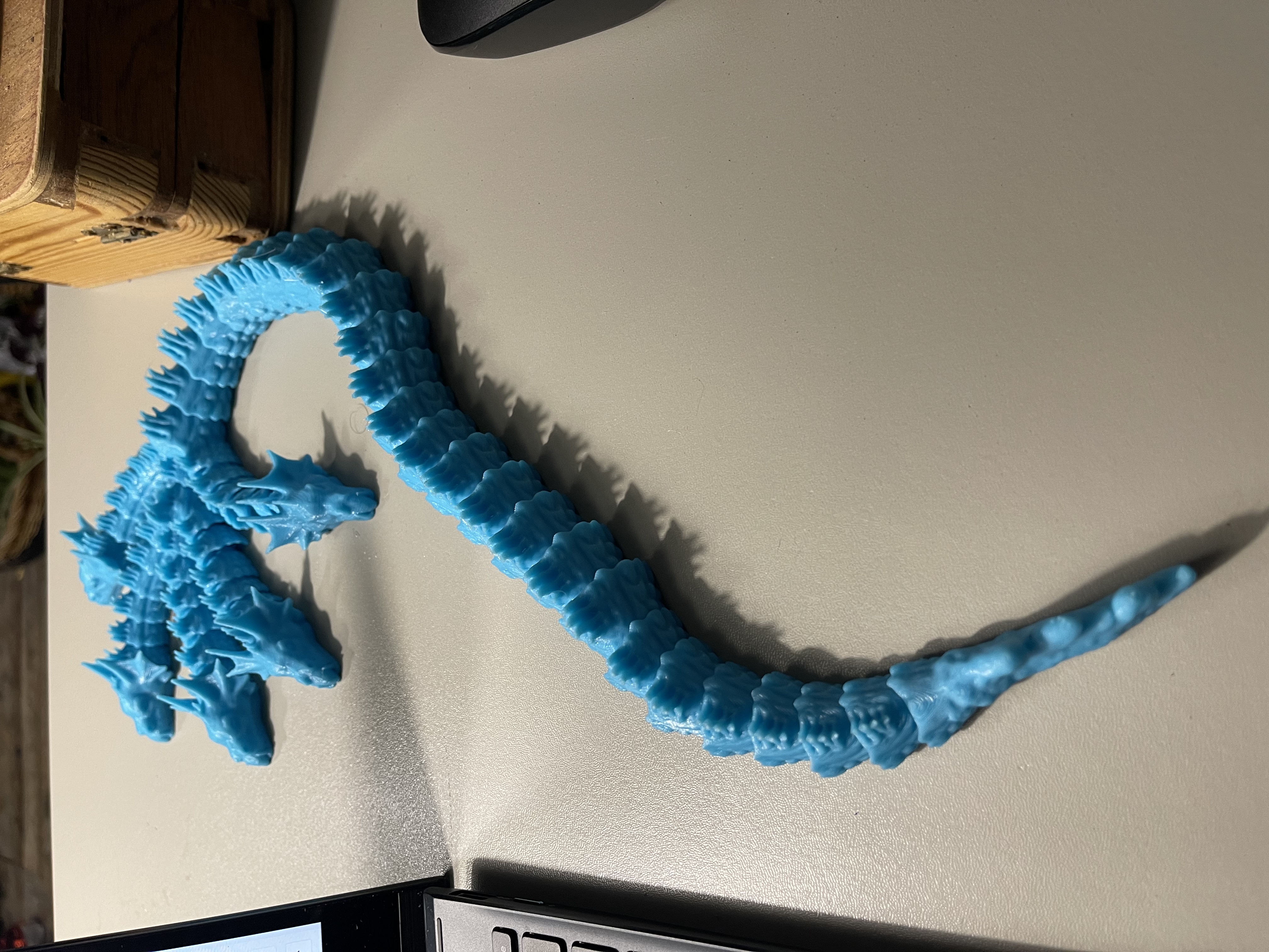 🐍 Articulated Hydra Mythical Snake Creature・ STL File for ・Cults