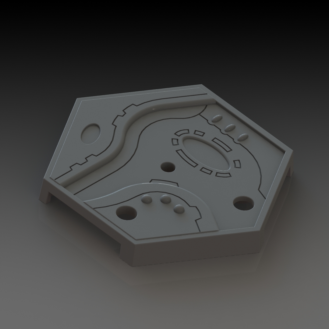 ⚔ Aeronautica Wraithstone Bases Collection 1・ 3D file for ・Cults