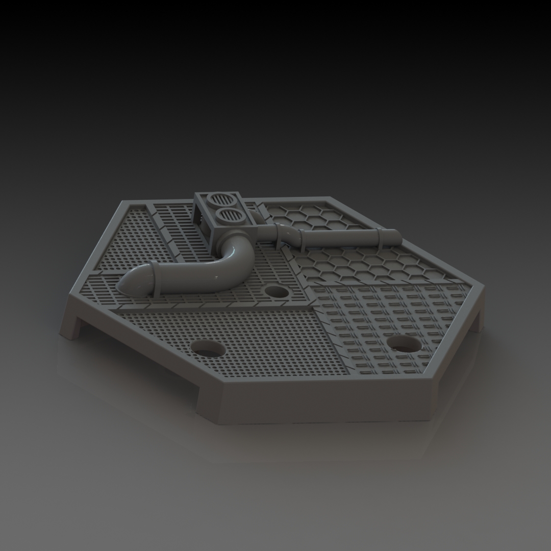 ⚔ Aeronautica Industrial Base #3・ STL File for ・Cults