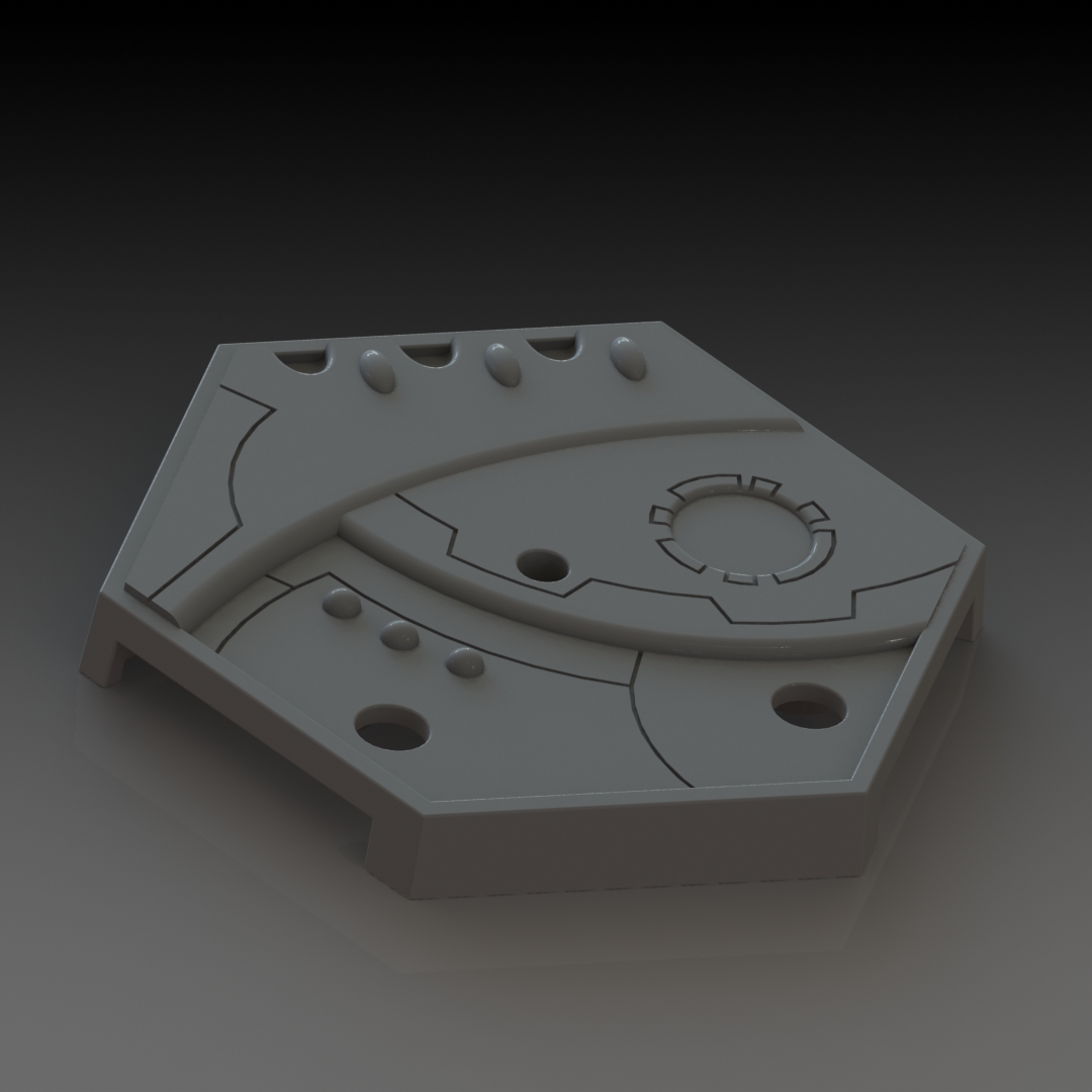 ⚔ Aeronautica Wraithstone Bases Collection 1・ 3D file for ・Cults