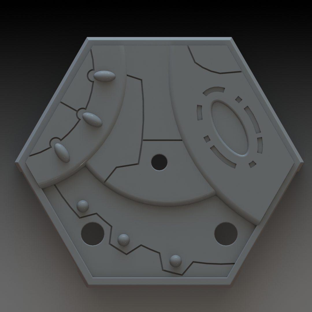 ⚔ Aeronautica Wraithstone Bases Collection 1・ 3D file for ・Cults