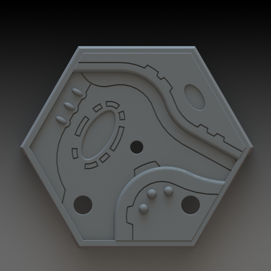 ⚔ Aeronautica Wraithstone Bases Collection 1・ 3D file for ・Cults