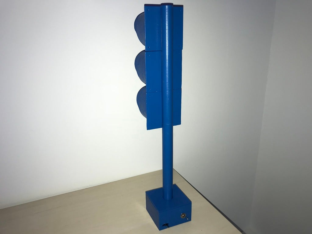 Free STL file Traffic Light 🚦 ・3D printable design to download・Cults