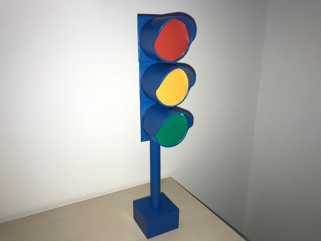 Free STL file Traffic Light 🚦 ・3D printable design to download・Cults