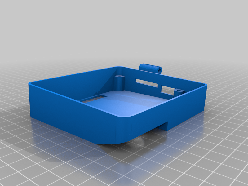 Free STL file Monitor Case with Cover for BigTreeTech TFT35-E3 V3.0 🔧 ...