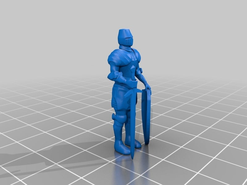 ⚔️ Knights with swords, shields and spears・Free STL File for ・Cults