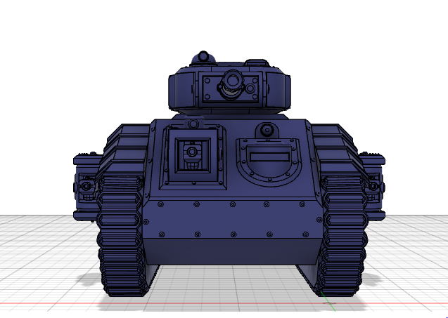 Free STL file REGNUM imperial battle tank (FDM friendly) 🪖 ・3D print ...