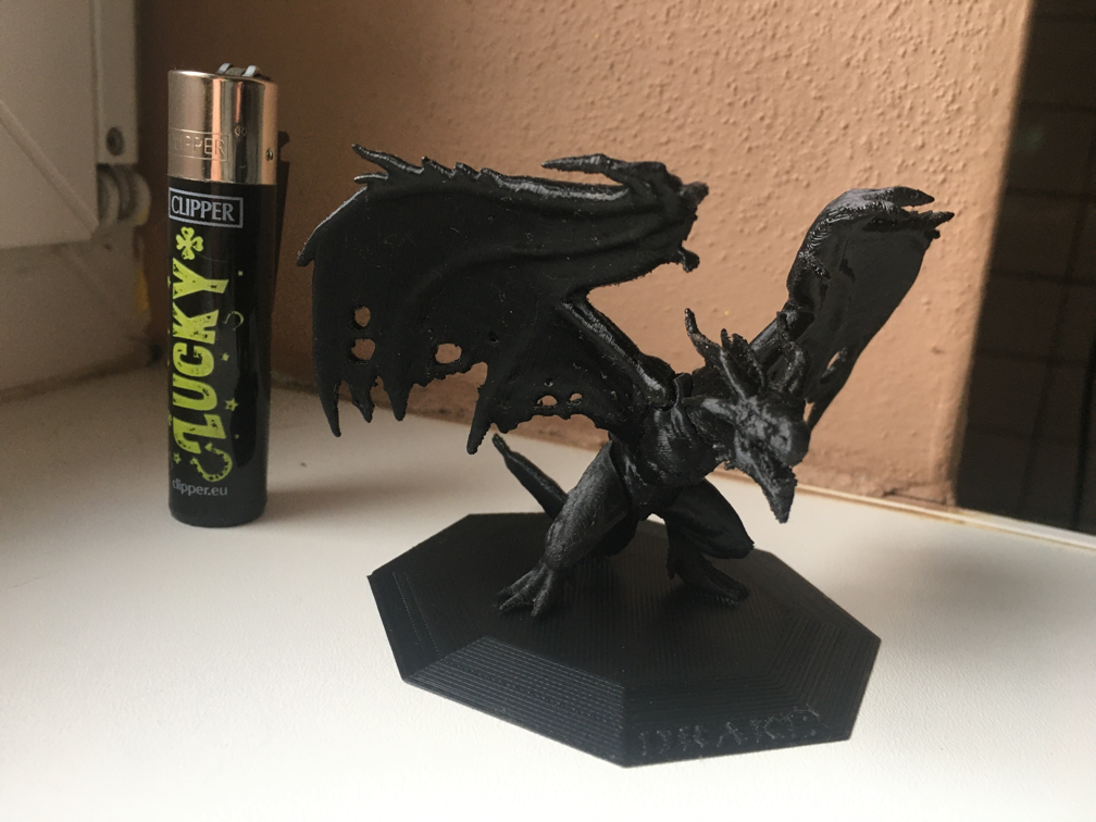 3D printing Flame drake・Cults
