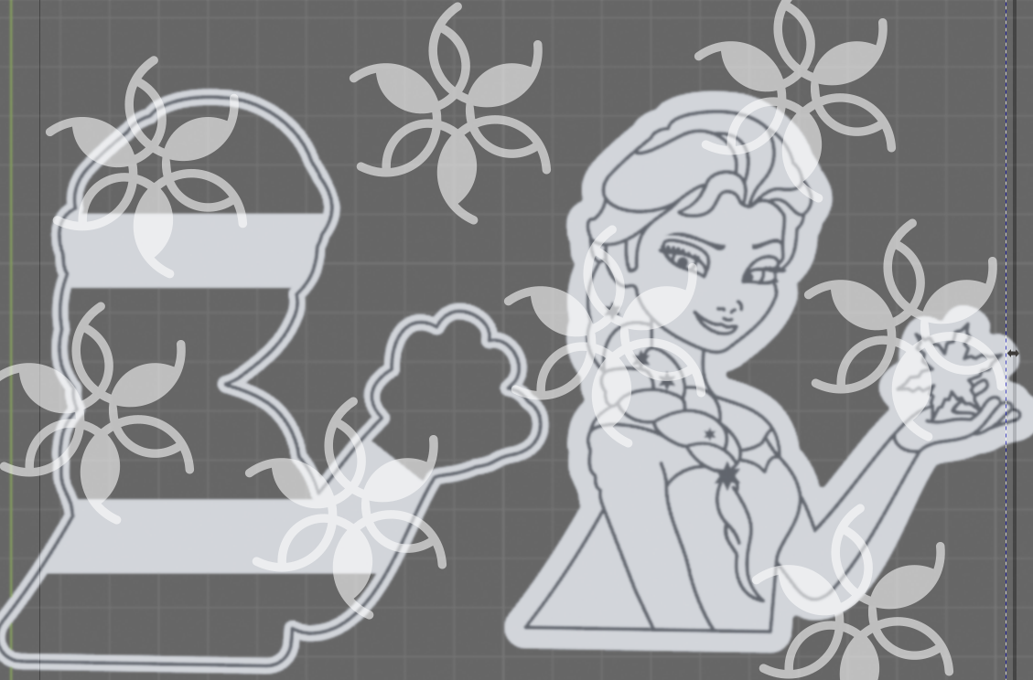 STL file Stamp Elsa Frozen 🎂 ・3D printing design to download・Cults