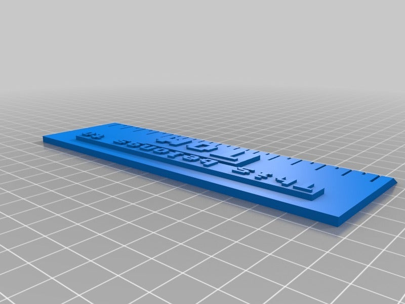 Archivo STL gratis Toms Ruler 📏 ・Modelo imprimible en 3D para descargar ...