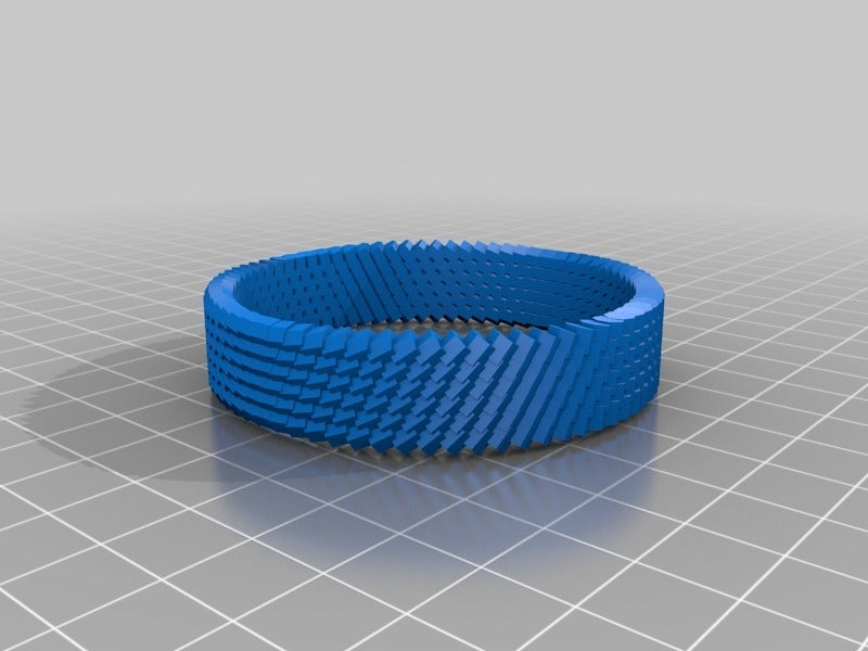 Free STL file Cylinder Scyro Bangle 💫 ・3D printer model to download・Cults