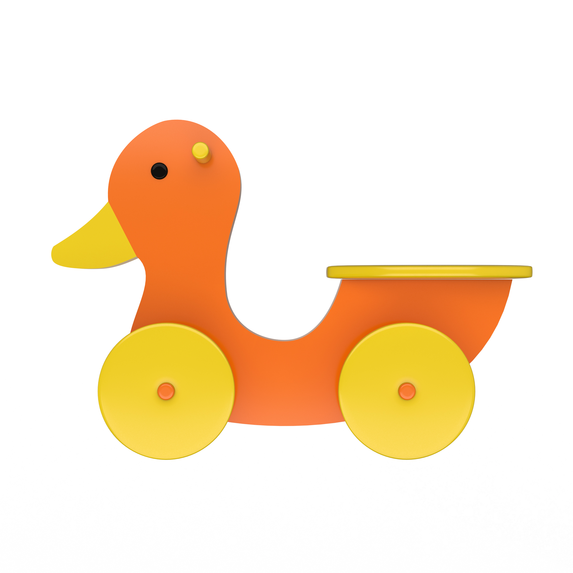 3D file Duck Bike 🦆 ・3D print design to download・Cults