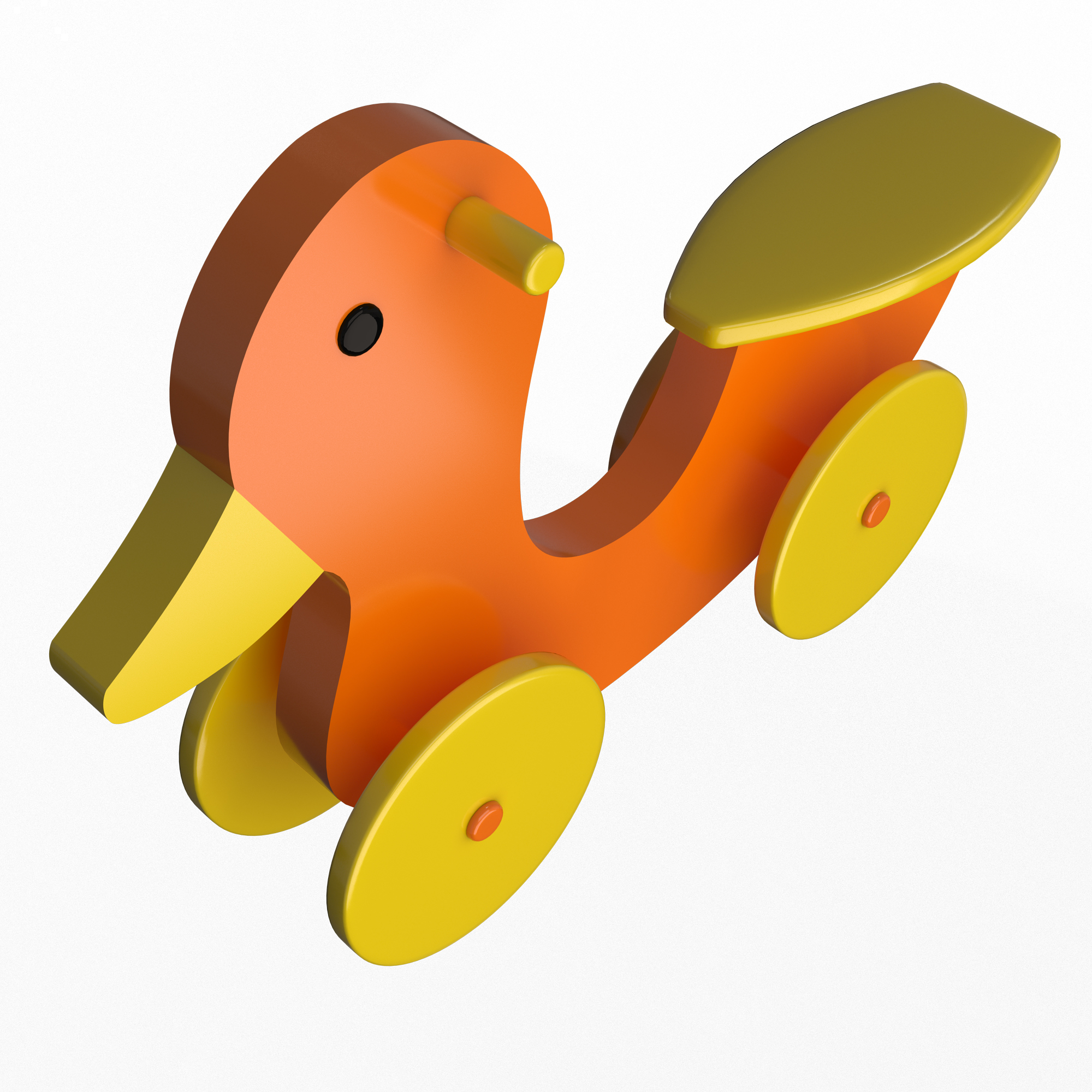 3D file Duck Bike 🦆 ・3D print design to download・Cults