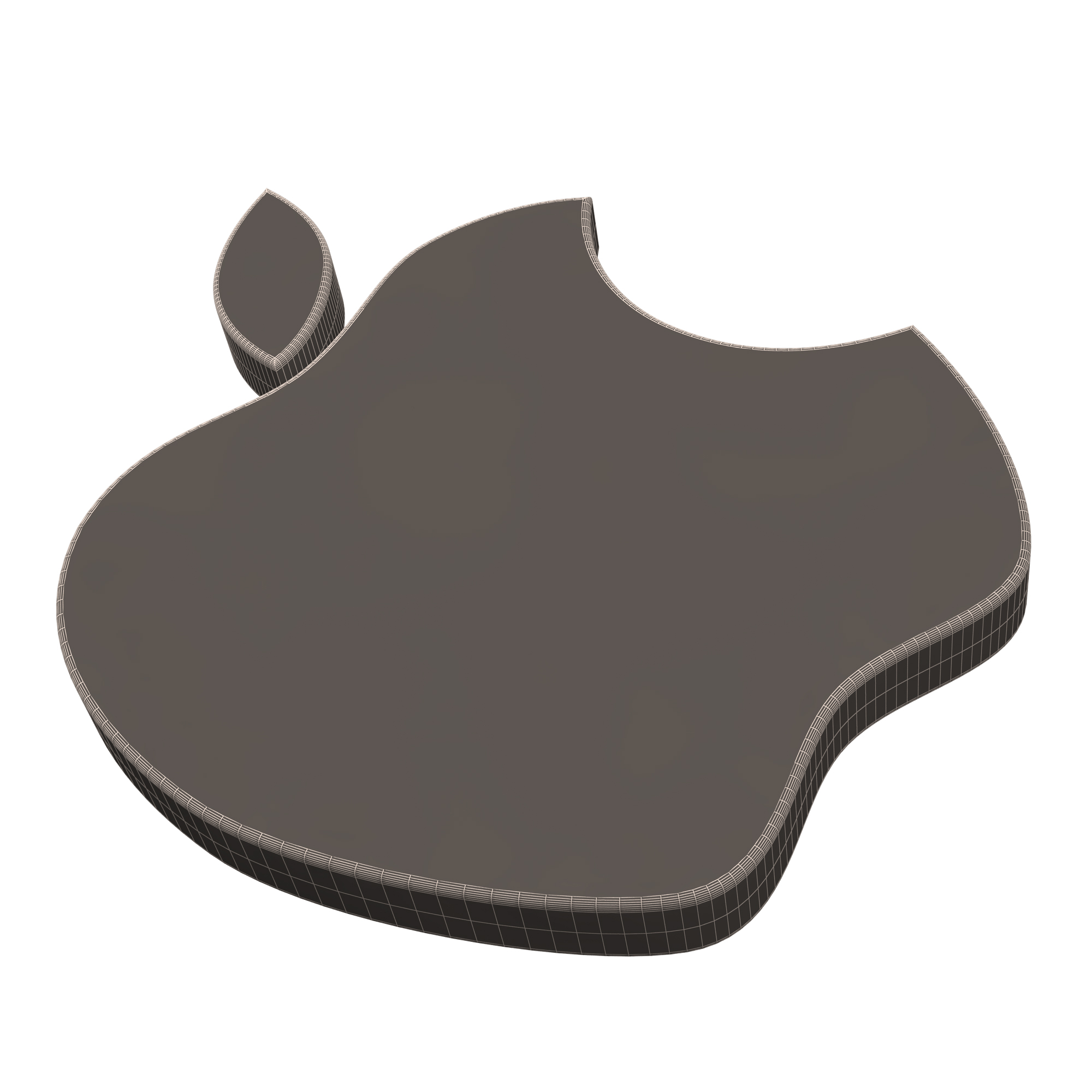 3D file Apple 3D Logo 🍎 ・3D print design to download・Cults