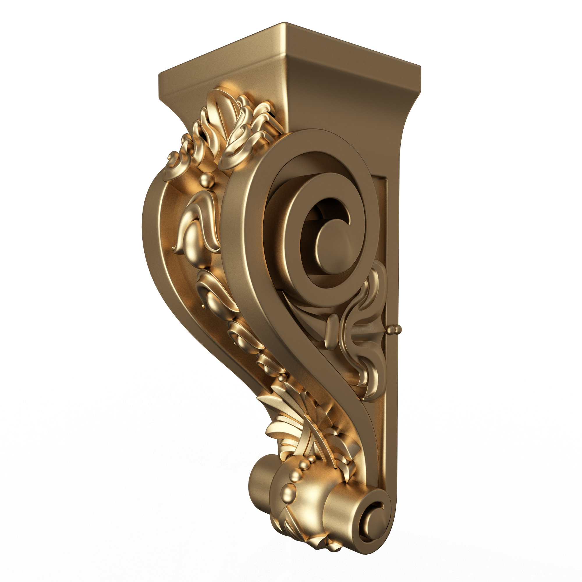 3D file Corbel Carved 07 🏛️ ・3D printer model to download・Cults