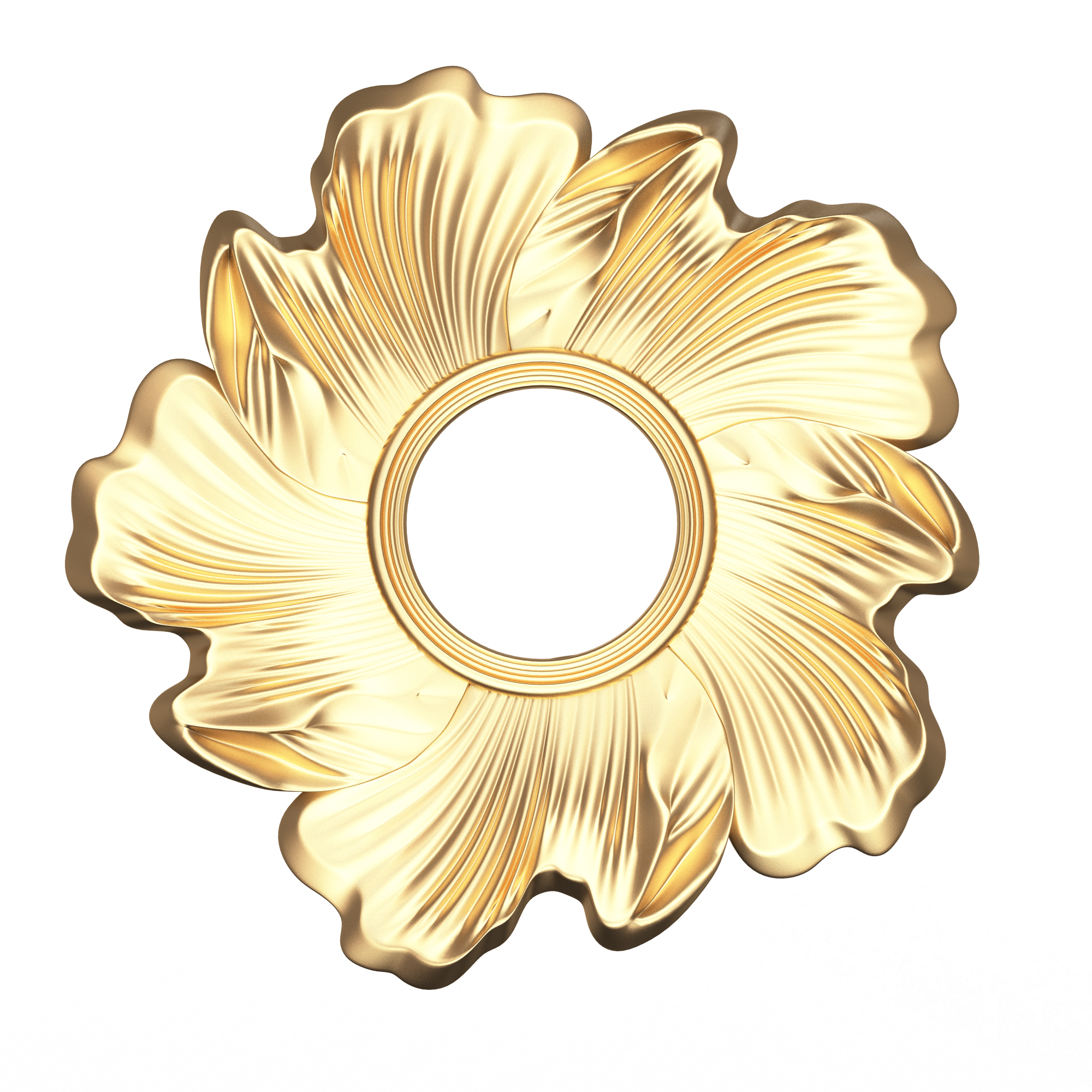 STL file Classic Round Mirror 02 🪞・Model to download and 3D print・Cults