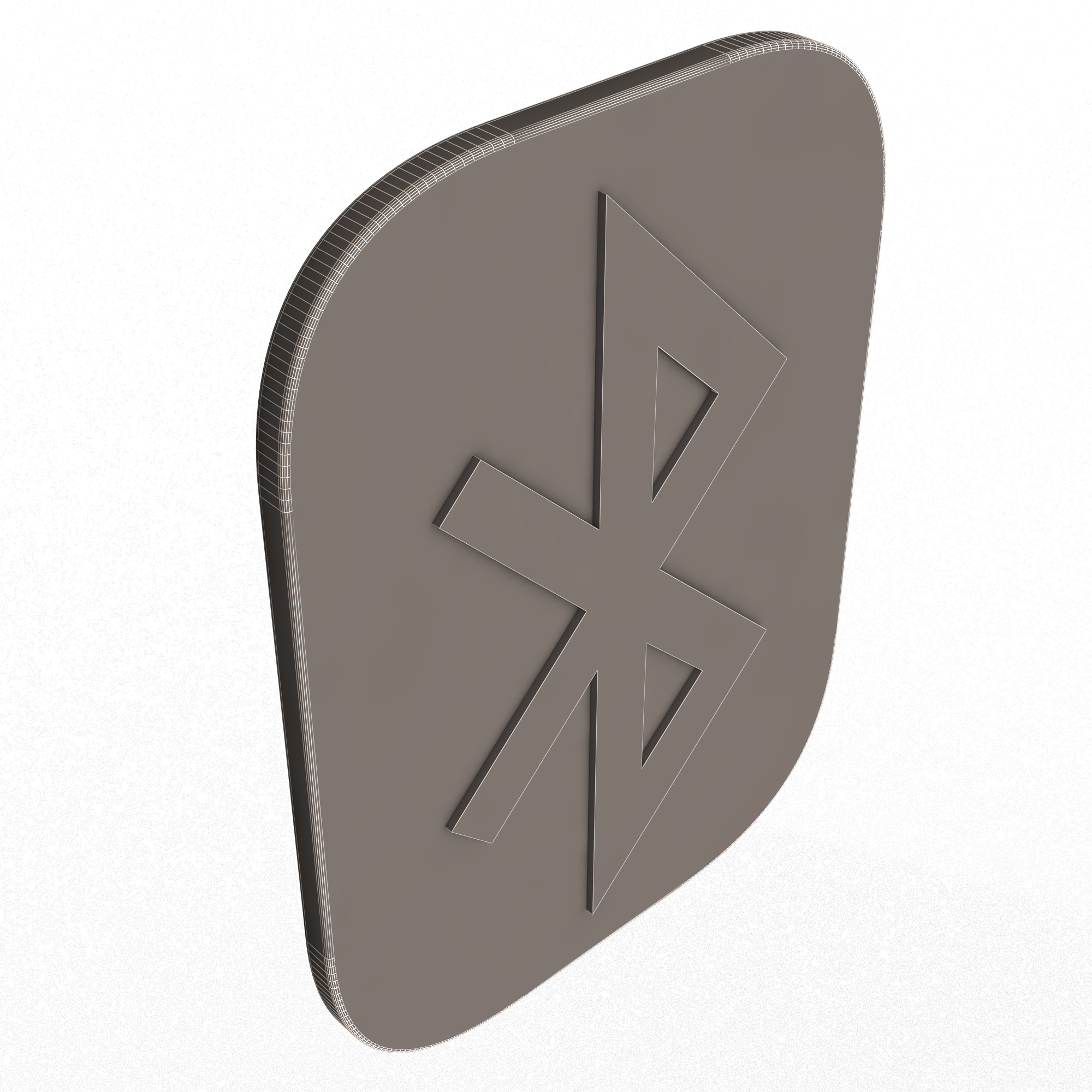 📻 Bluetooth Logo・Archivo 3D para ・Cults