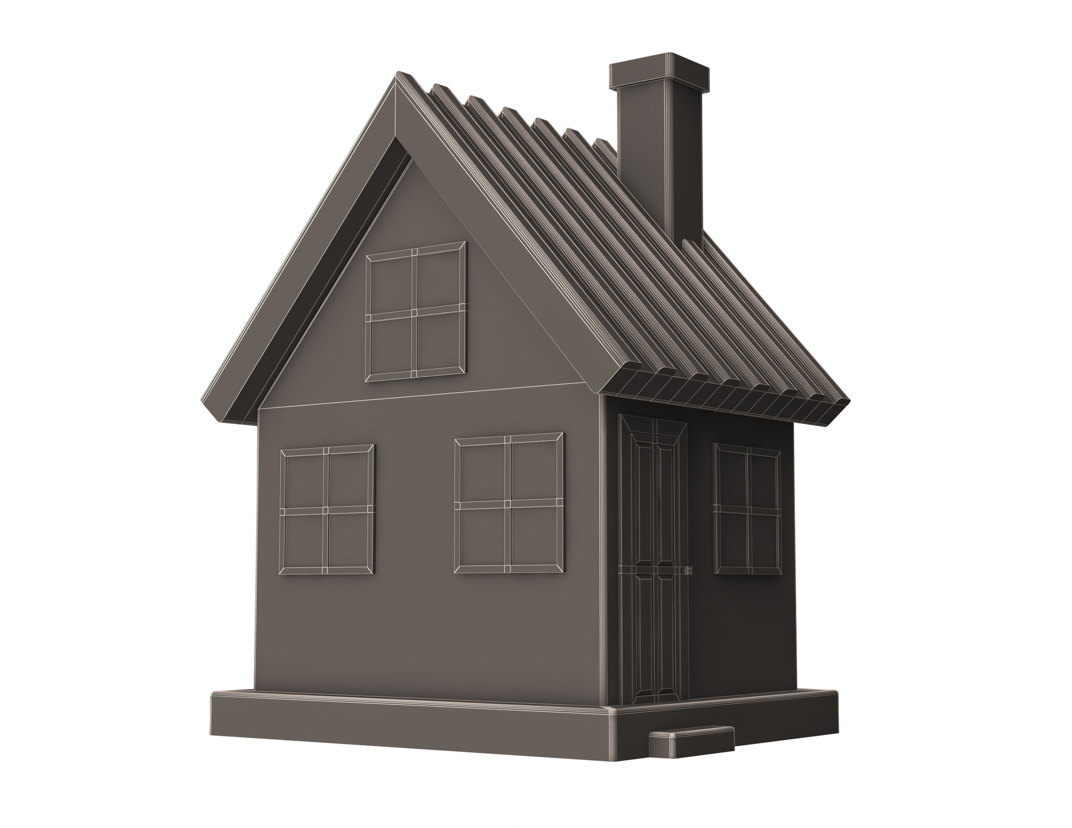 3D file Mini Toy House 01 🏠・3D print design to download・Cults