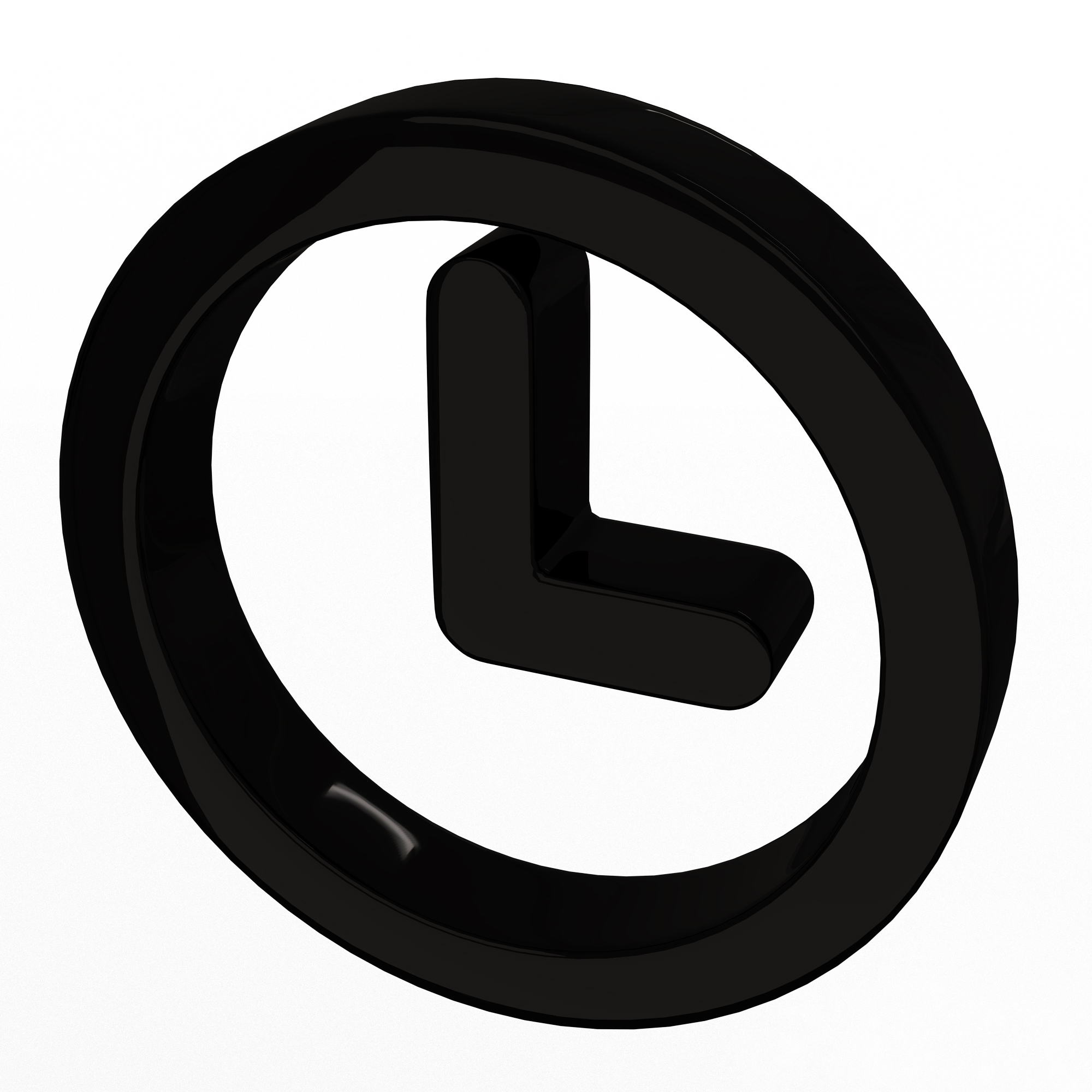 3D file Clock Symbol 🕰️ ・3D printable model to download・Cults