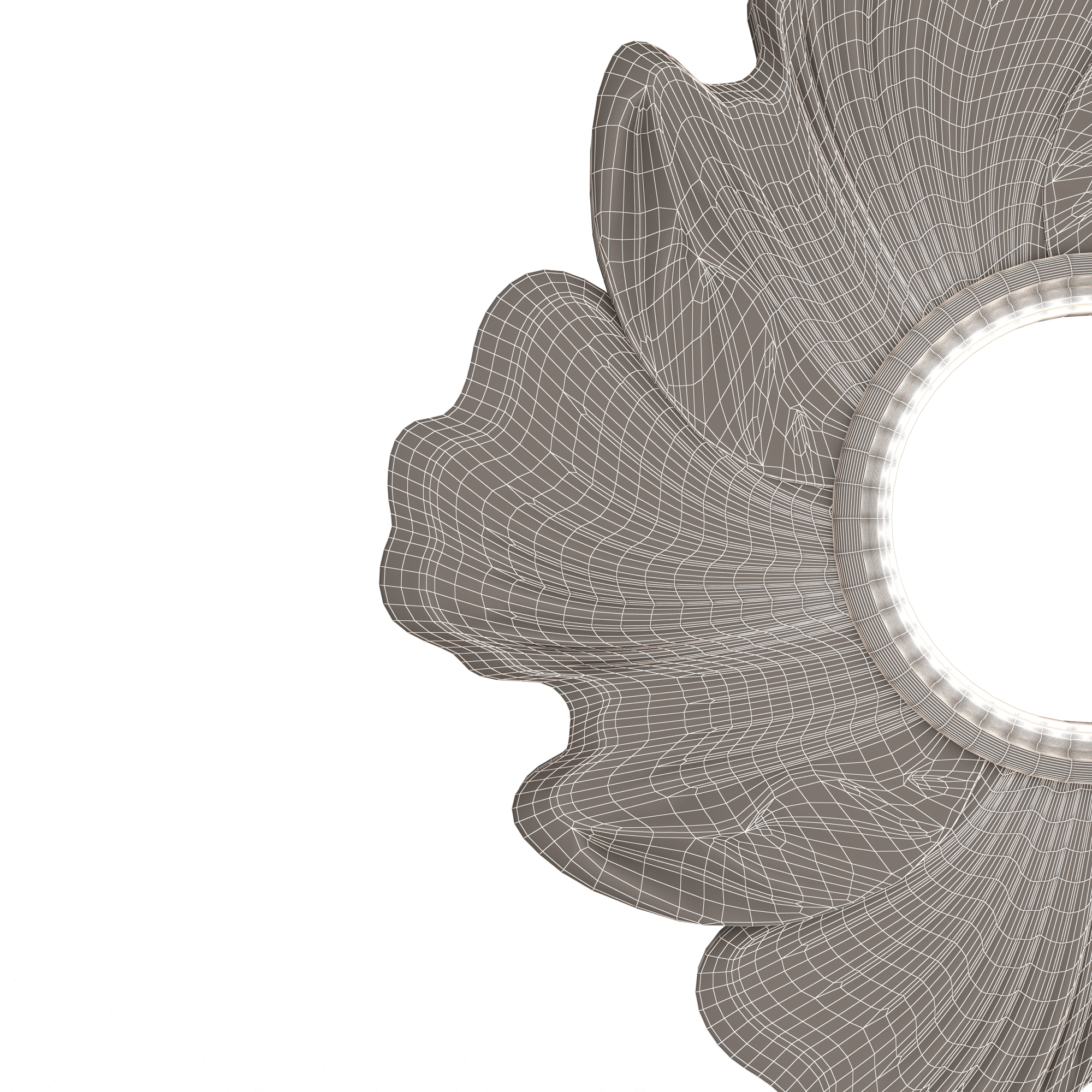 STL file Classic Round Mirror 02 🪞・Model to download and 3D print・Cults