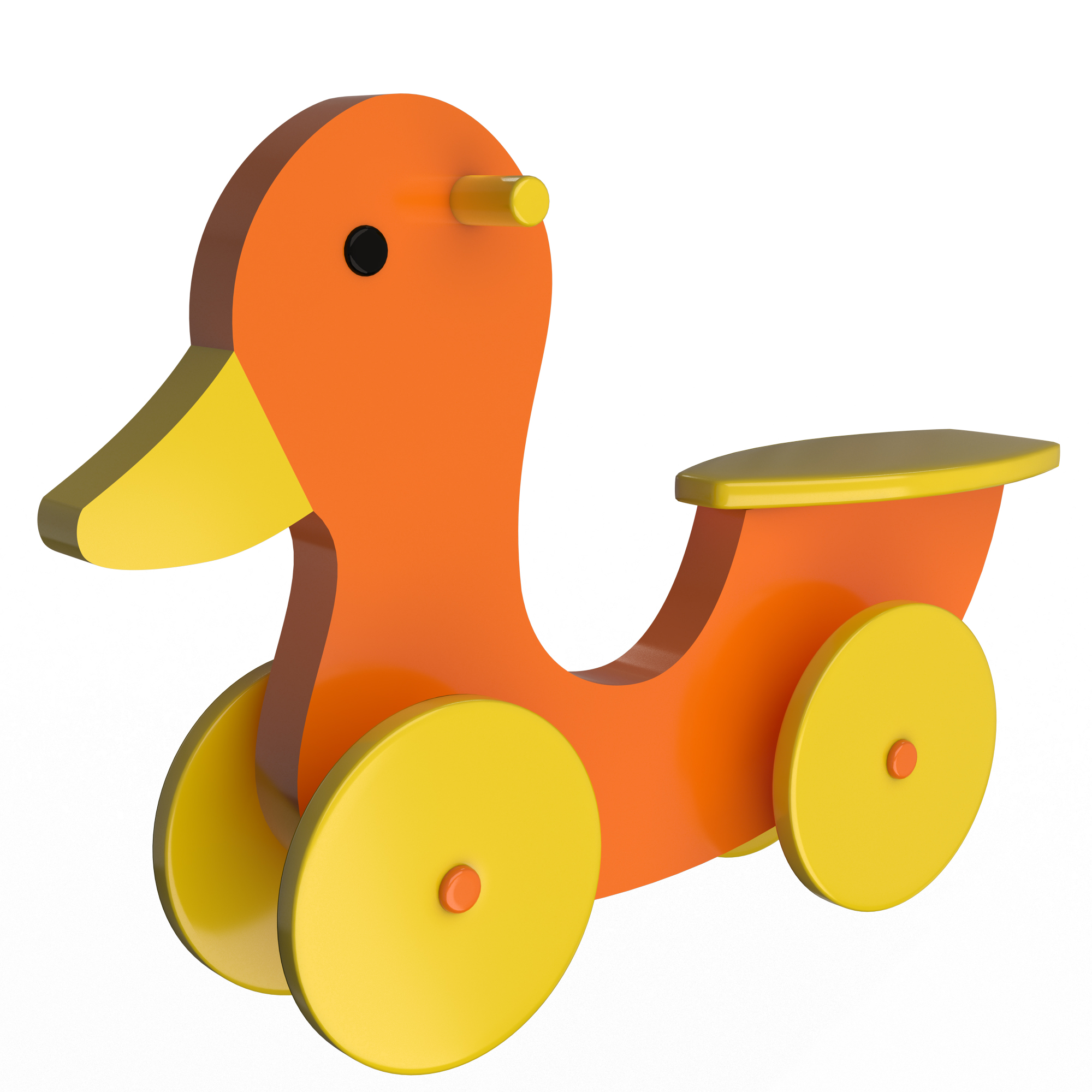 3D file Duck Bike 🦆 ・3D print design to download・Cults