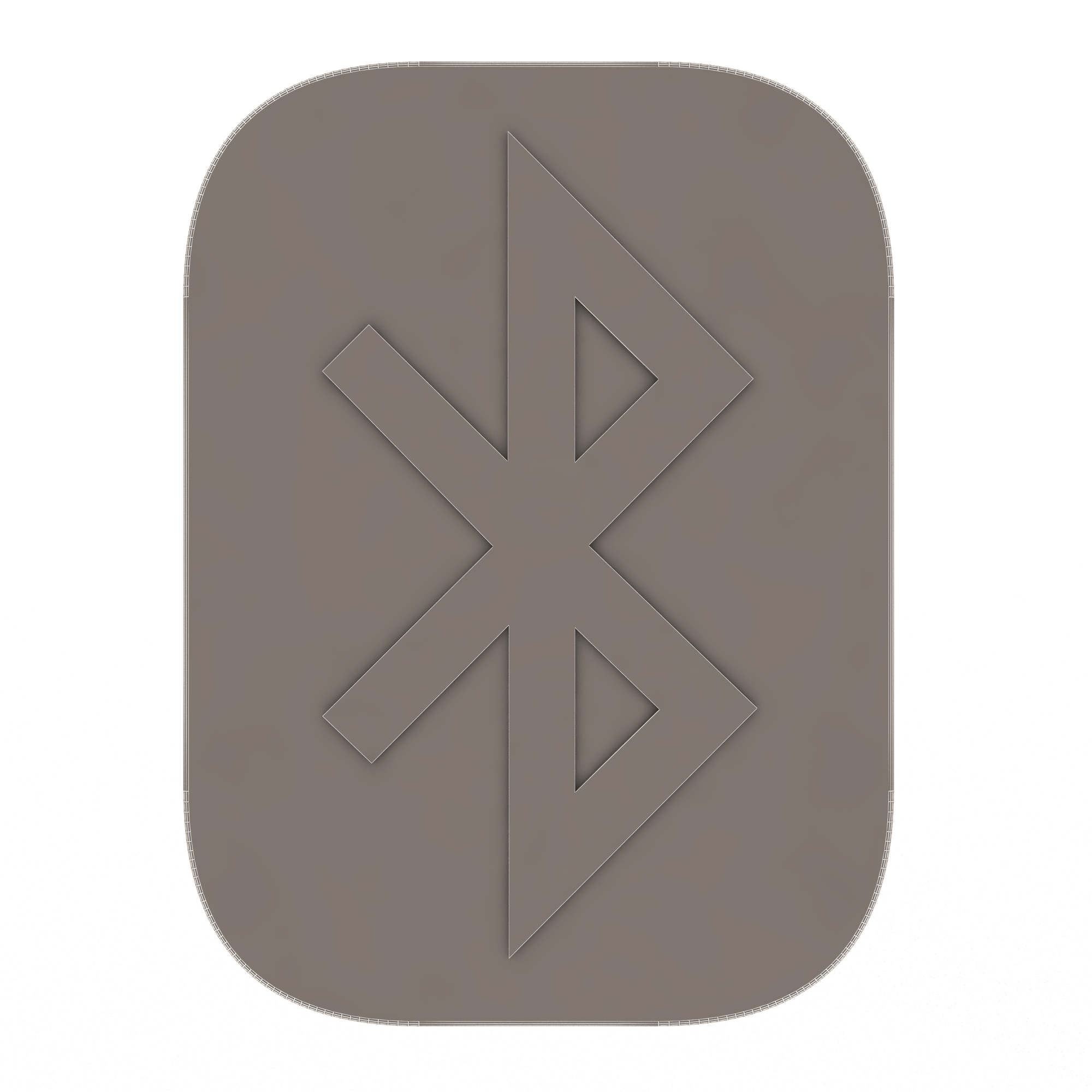 📻 Bluetooth Logo・Archivo 3D para ・Cults