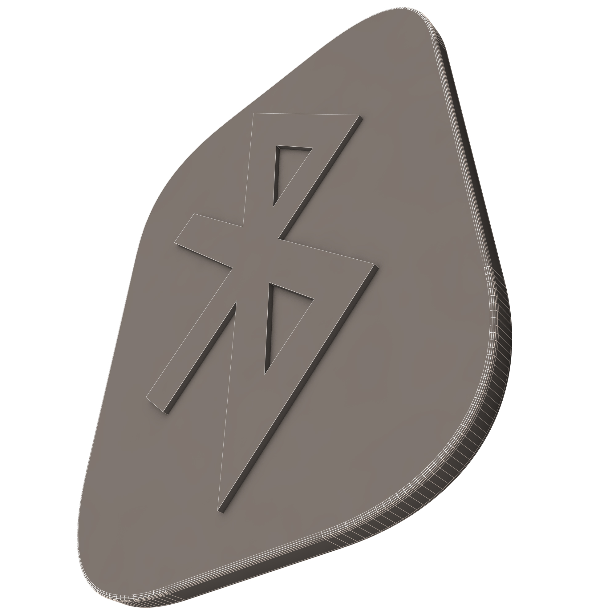 📻 Bluetooth Logo・Archivo 3D para ・Cults