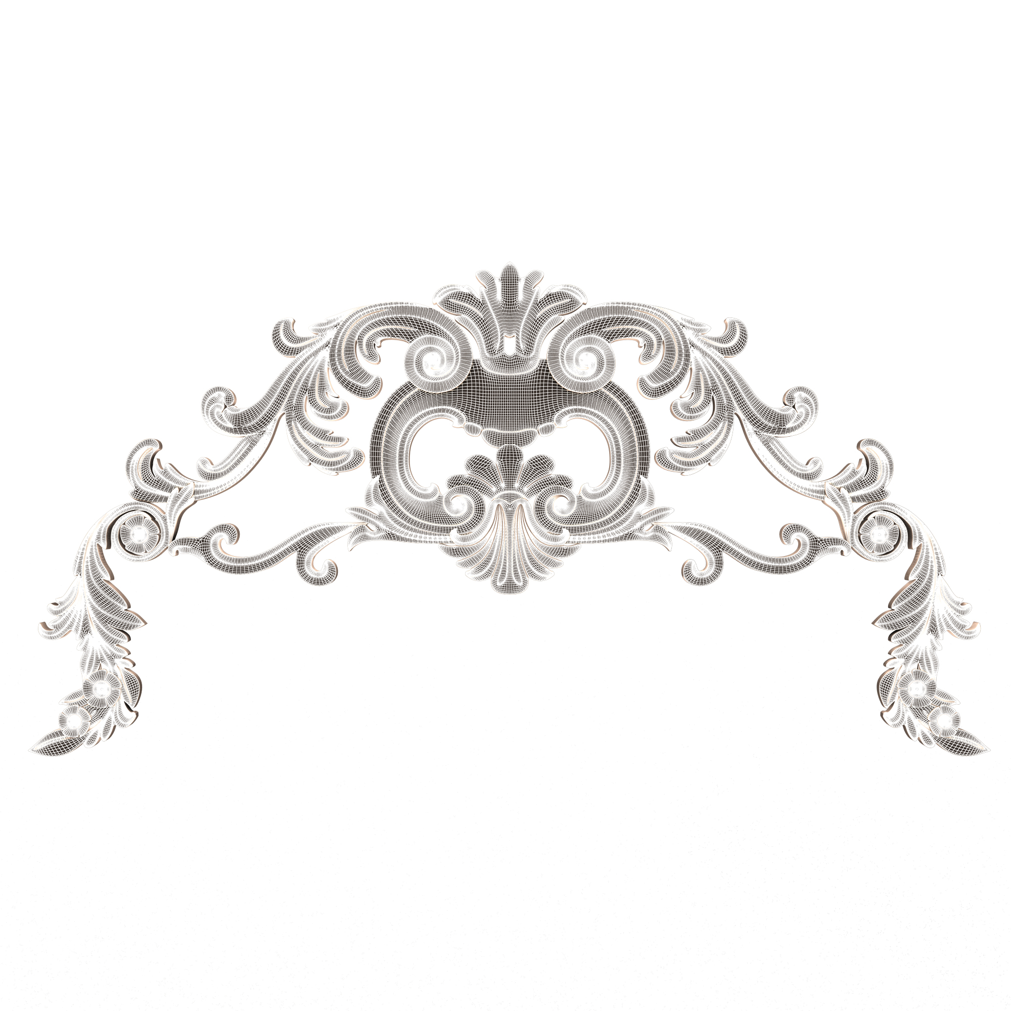 3D file Carved Plaster Molding Decoration 08 🏛️ ・Template to download ...