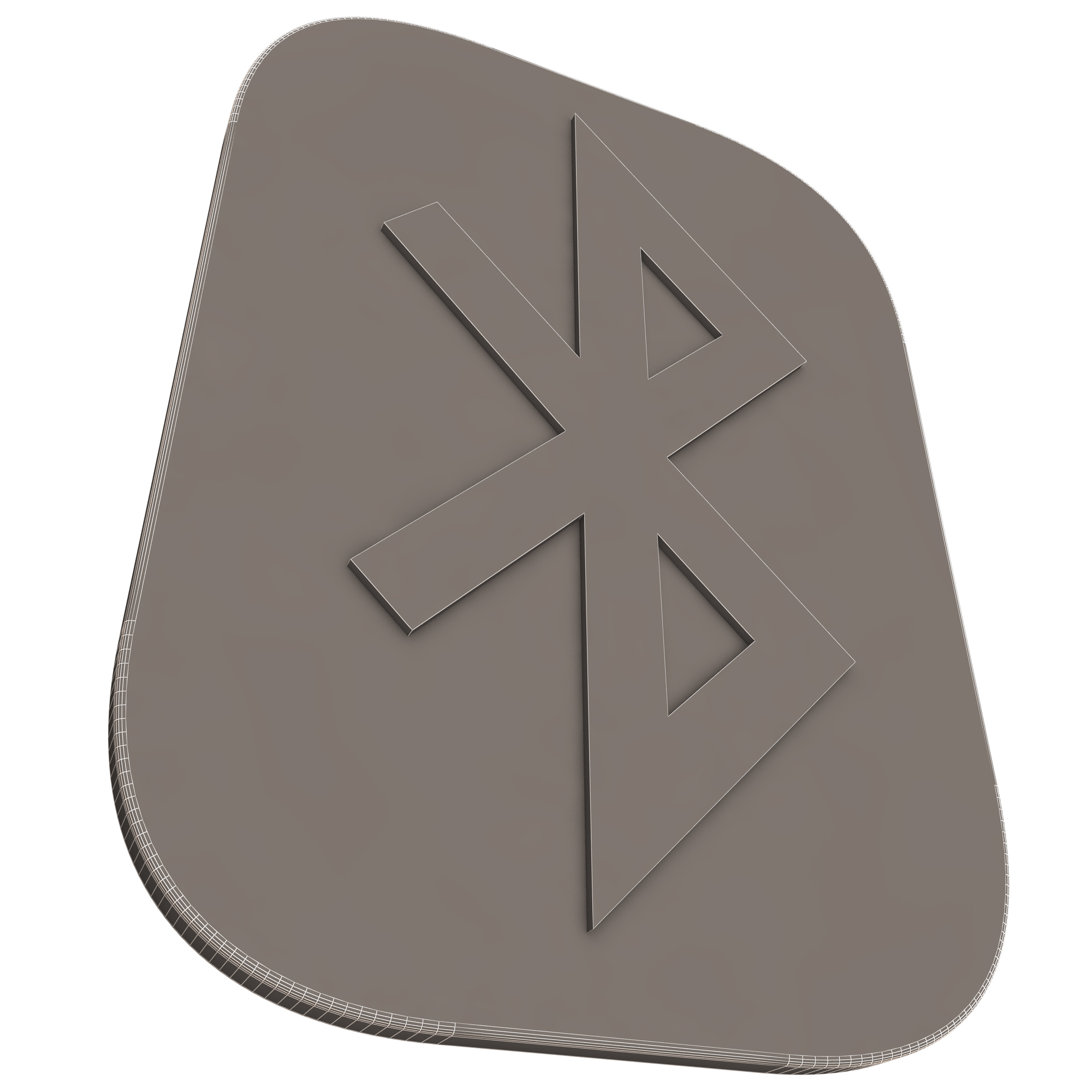 📻 Bluetooth Logo・Archivo 3D para ・Cults