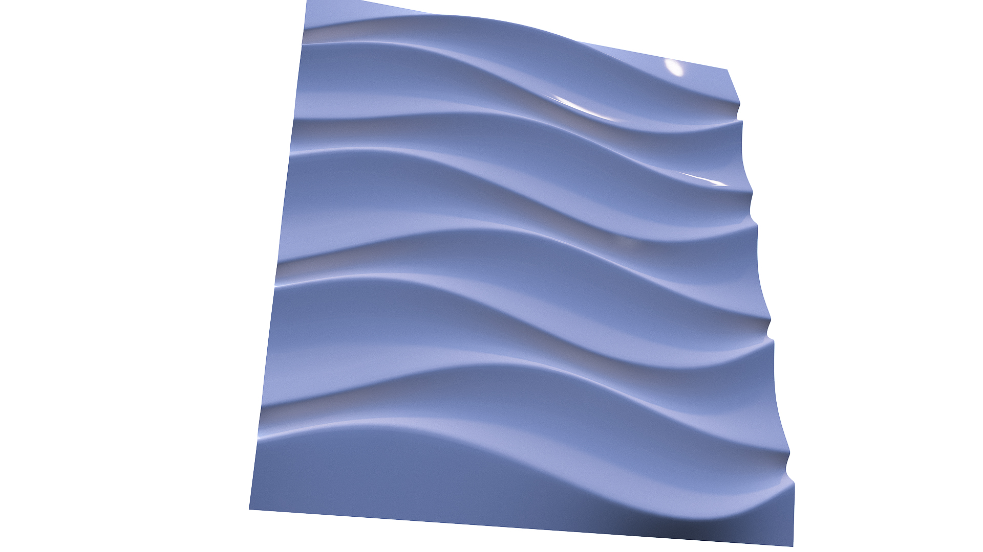 STL file 3D Panel Ripple Style 🪵 (OBJ)・3D print model to download・Cults