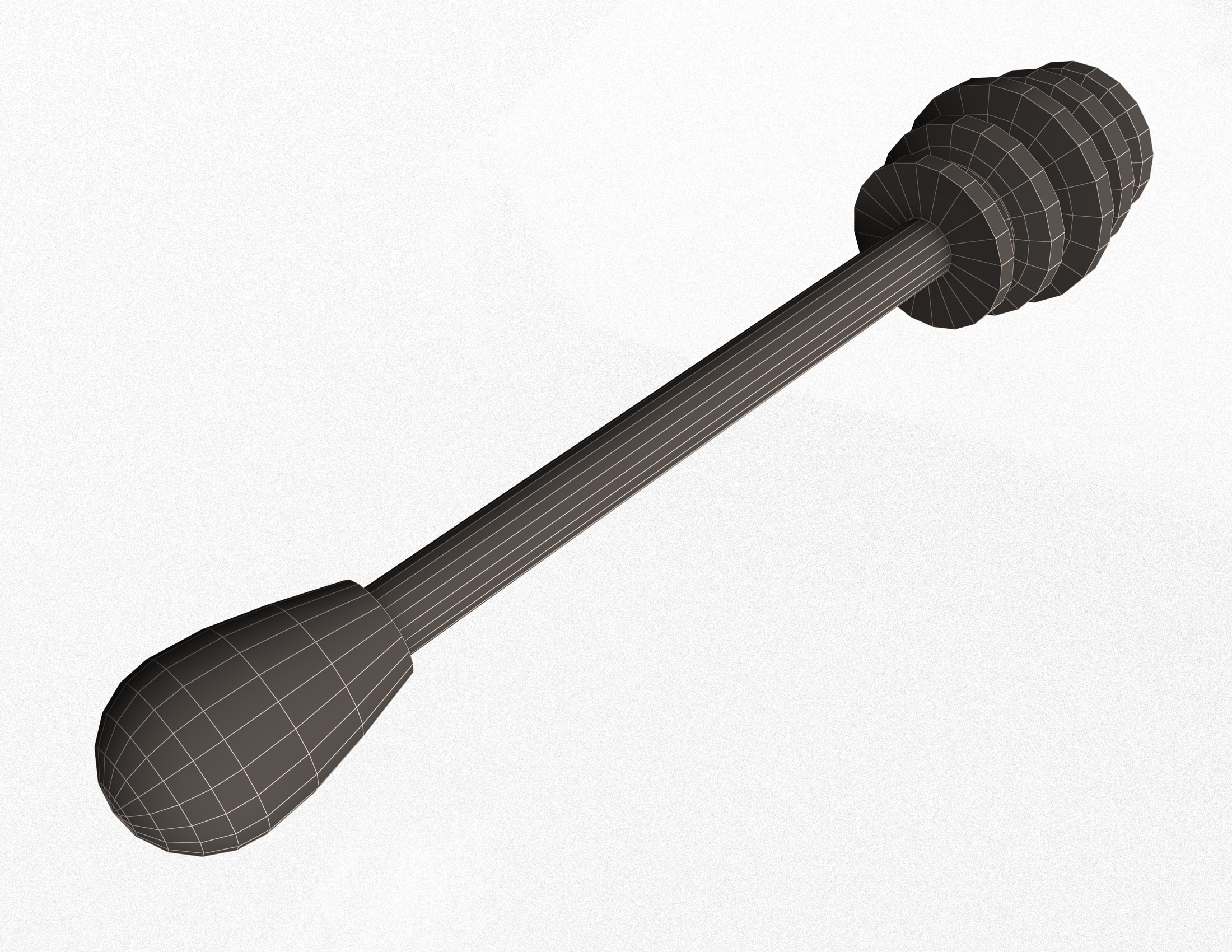 🪵 Wooden Honey Dipper model・ 3D File for ・Cults