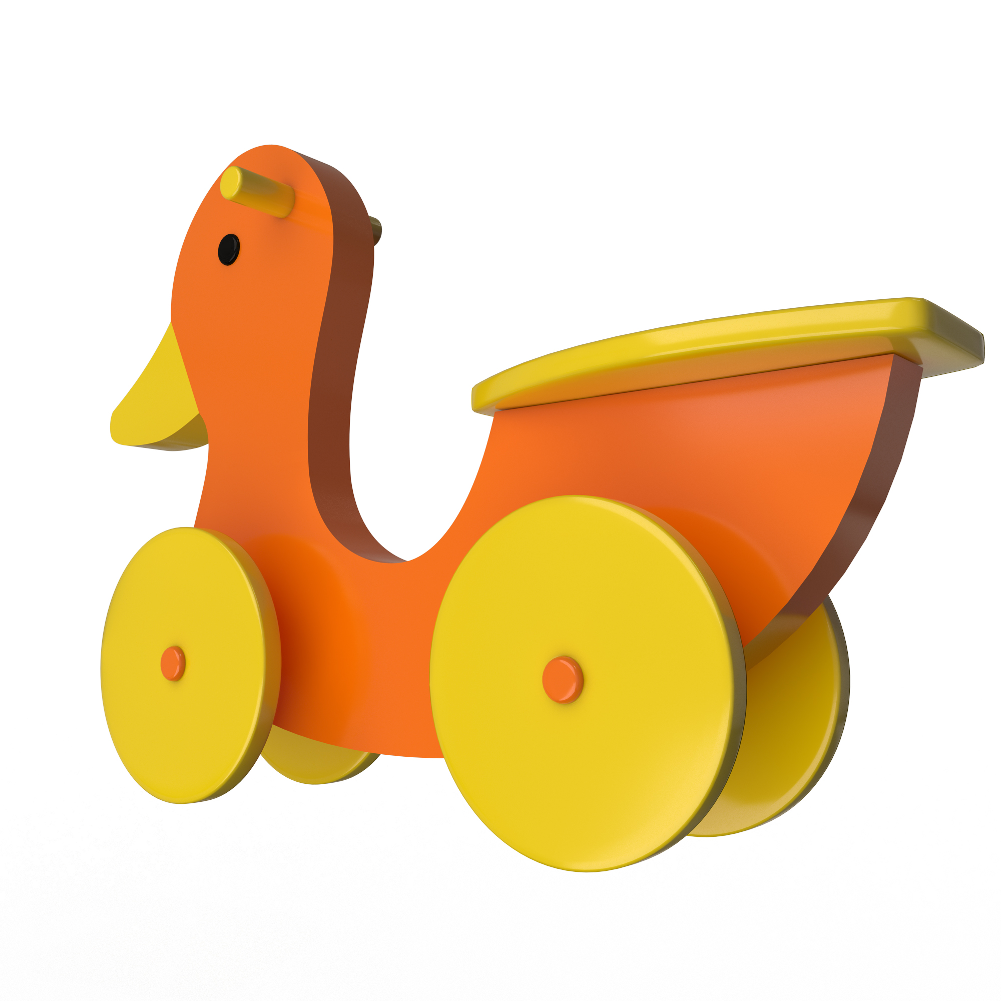 3D file Duck Bike 🦆 ・3D print design to download・Cults