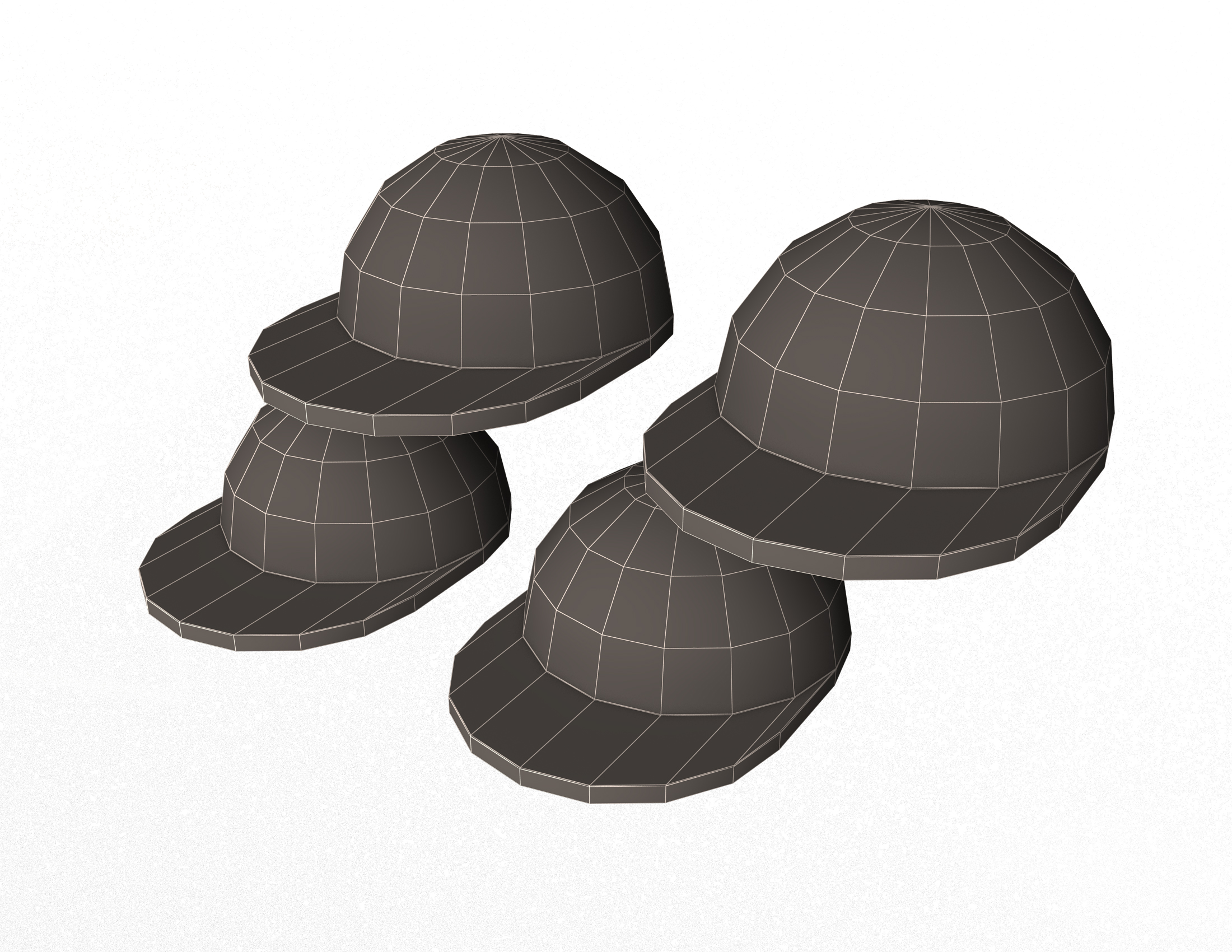 3D file Lego Hats Collection 🚧・3D printer model to download・Cults