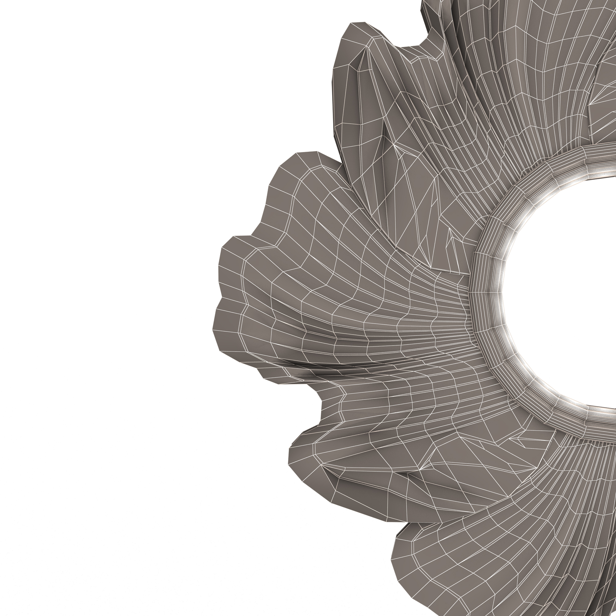 STL file Classic Round Mirror 02 🪞・Model to download and 3D print・Cults