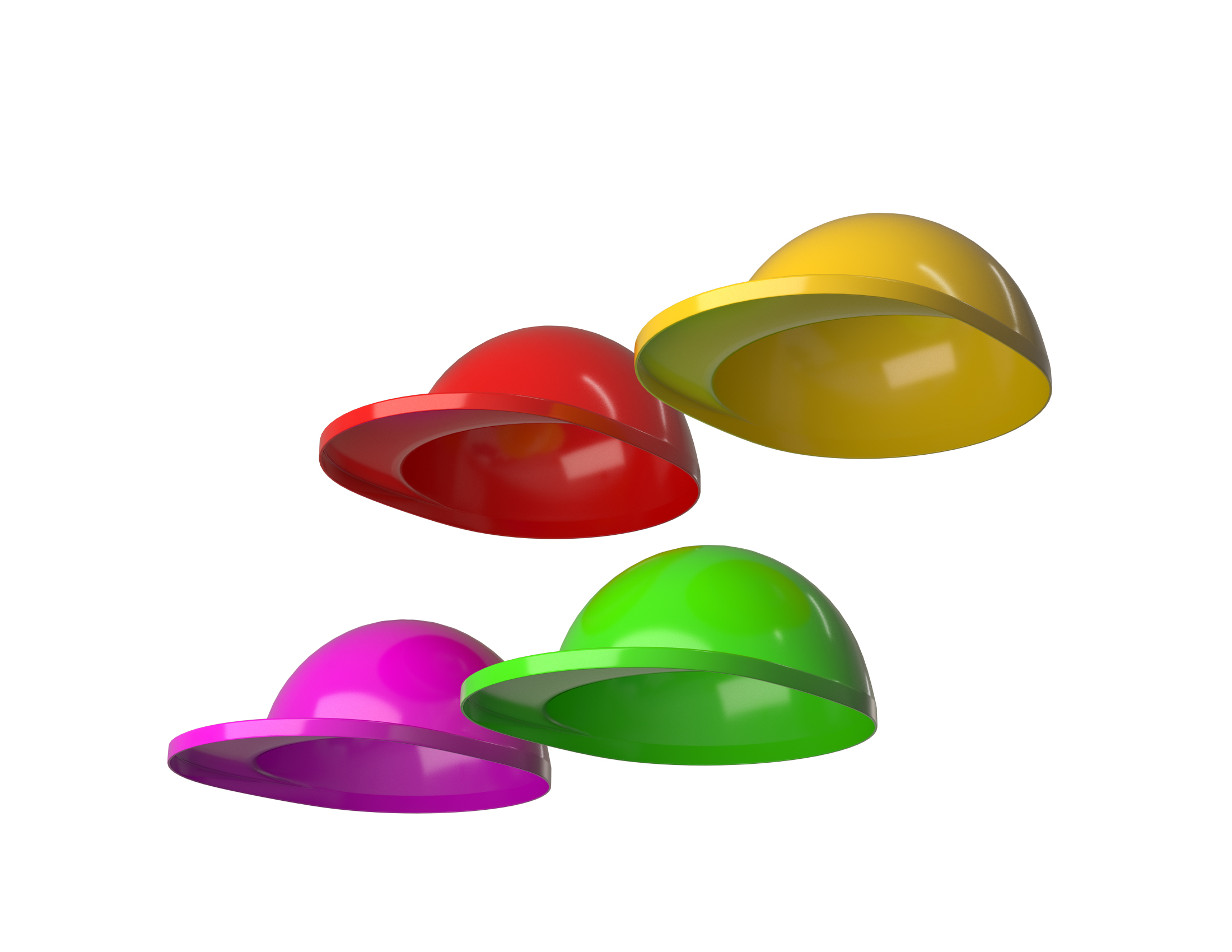 3D file Lego Hats Collection 🚧・3D printer model to download・Cults