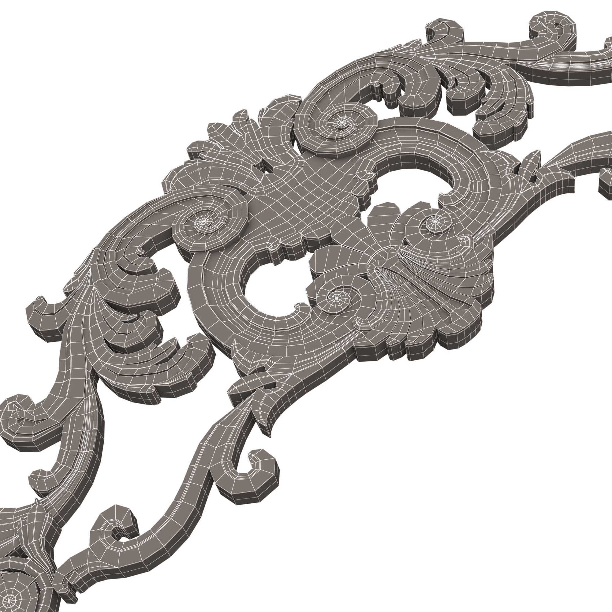 3D file Carved Plaster Molding Decoration 08 🏛️ ・Template to download ...