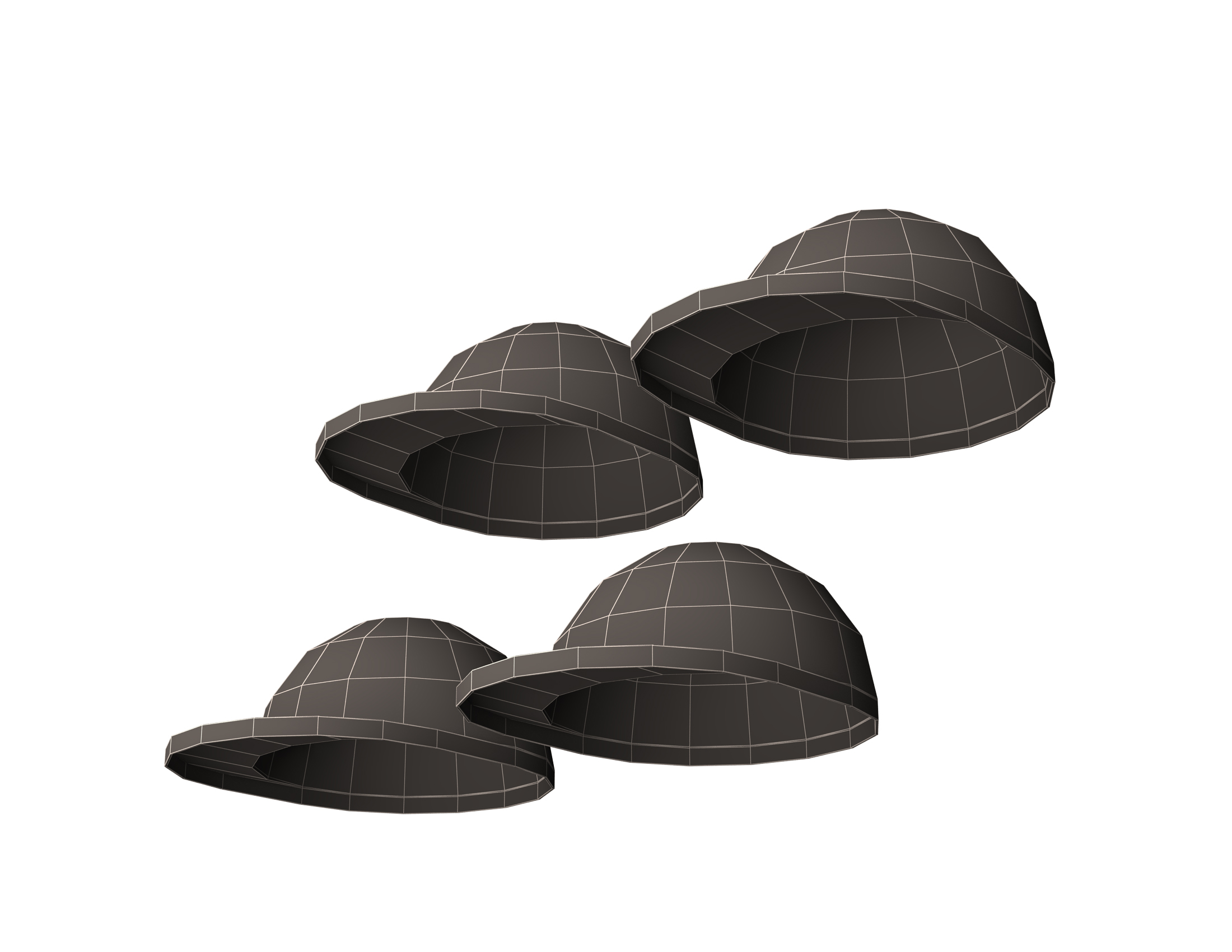 3D file Lego Hats Collection 🚧・3D printer model to download・Cults