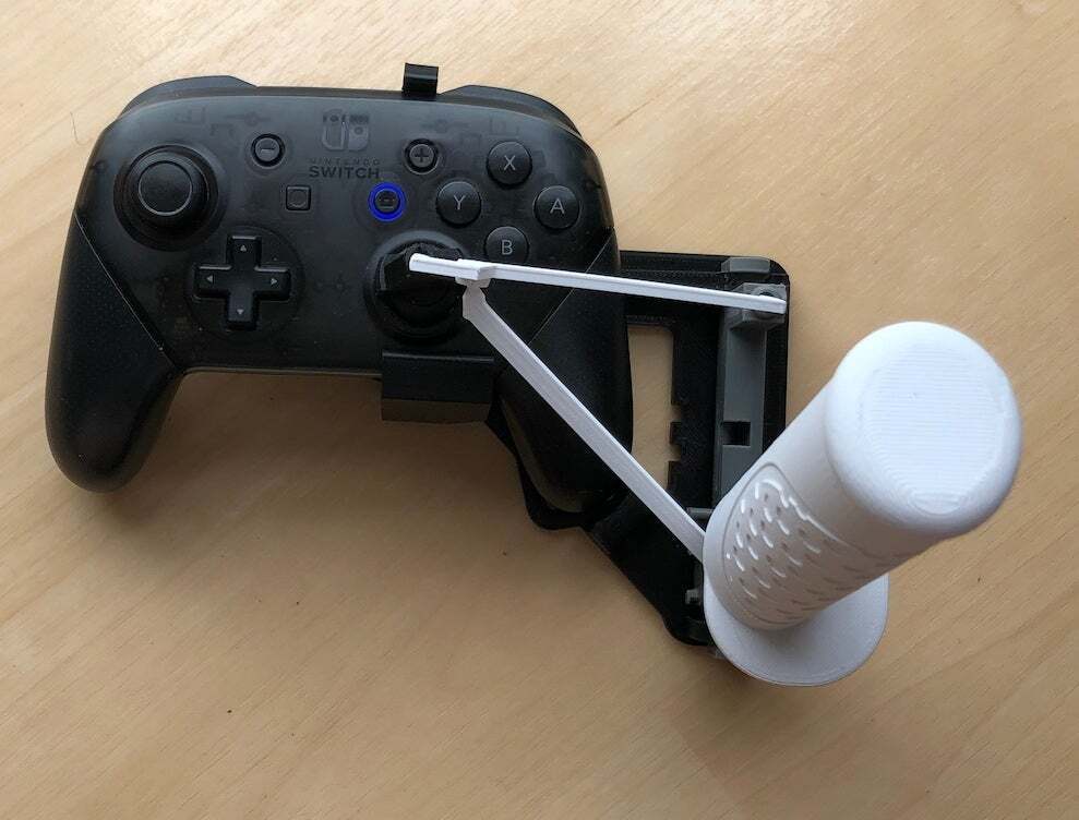 Free STL file Snap-on Switch Pro controller HOTAS joystick 🕹️ ・3D ...