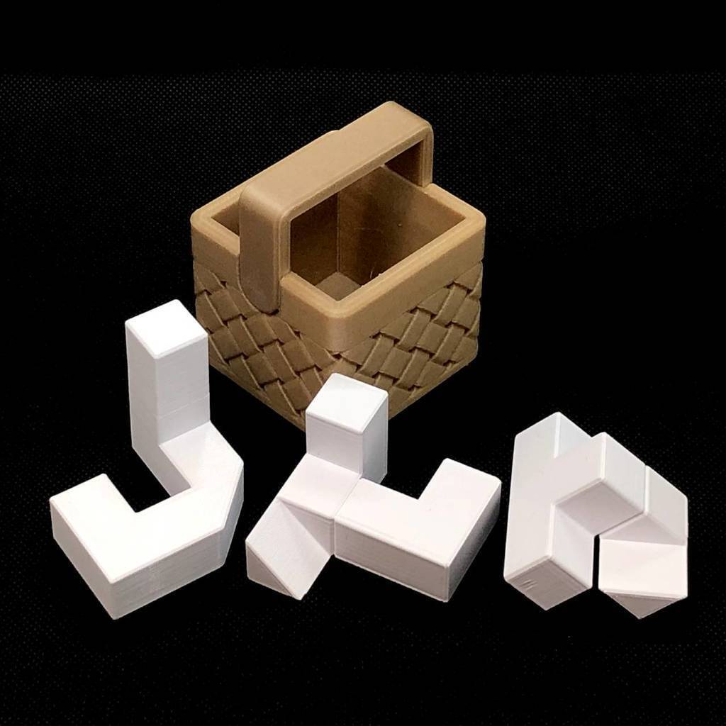 Free STL file Peppermint Basket 🧺 (SCAD)・3D printable model to download ...