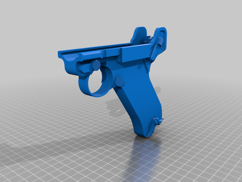 🎭 Luger P08・Free 3D File for ・Cults