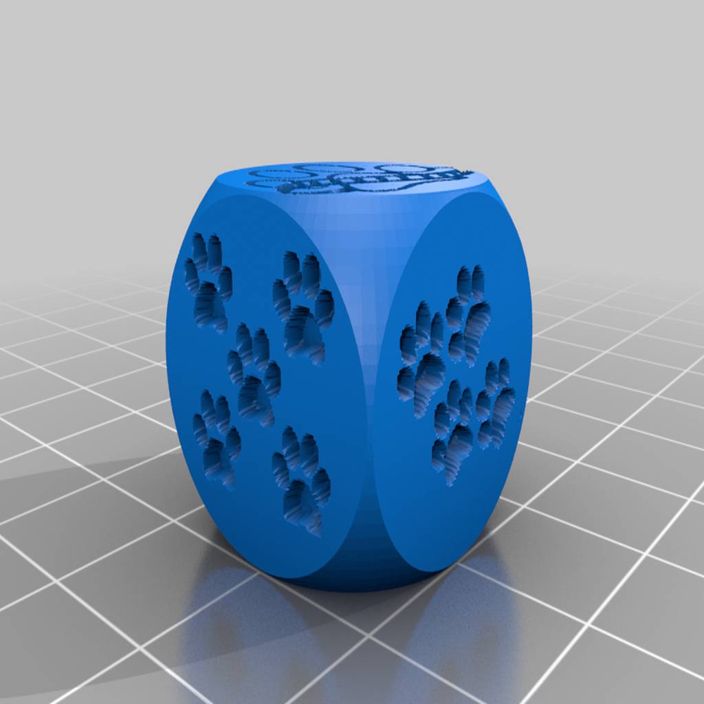 Free STL file Dice Logo 3 🎲 ・3D printing idea to download・Cults