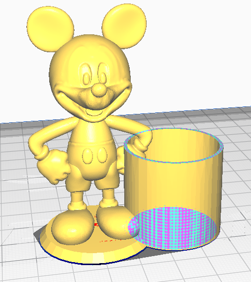 Free STL file Micky mouse flowerpot 🐁 ・3D print model to download・Cults