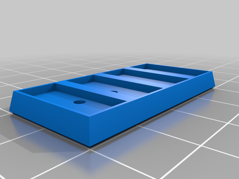 Free 3D file Archer Base (Blank) (7.5mm Slots) 🎲 ・3D printable design ...