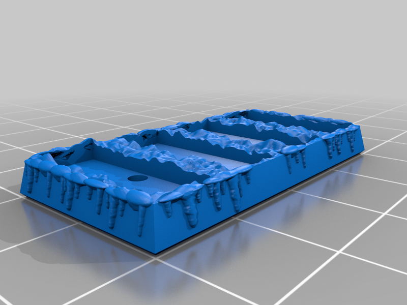 Free 3D file Archer Base (Icy) (6.5mm Slot) 🎲 ・3D printer design to ...
