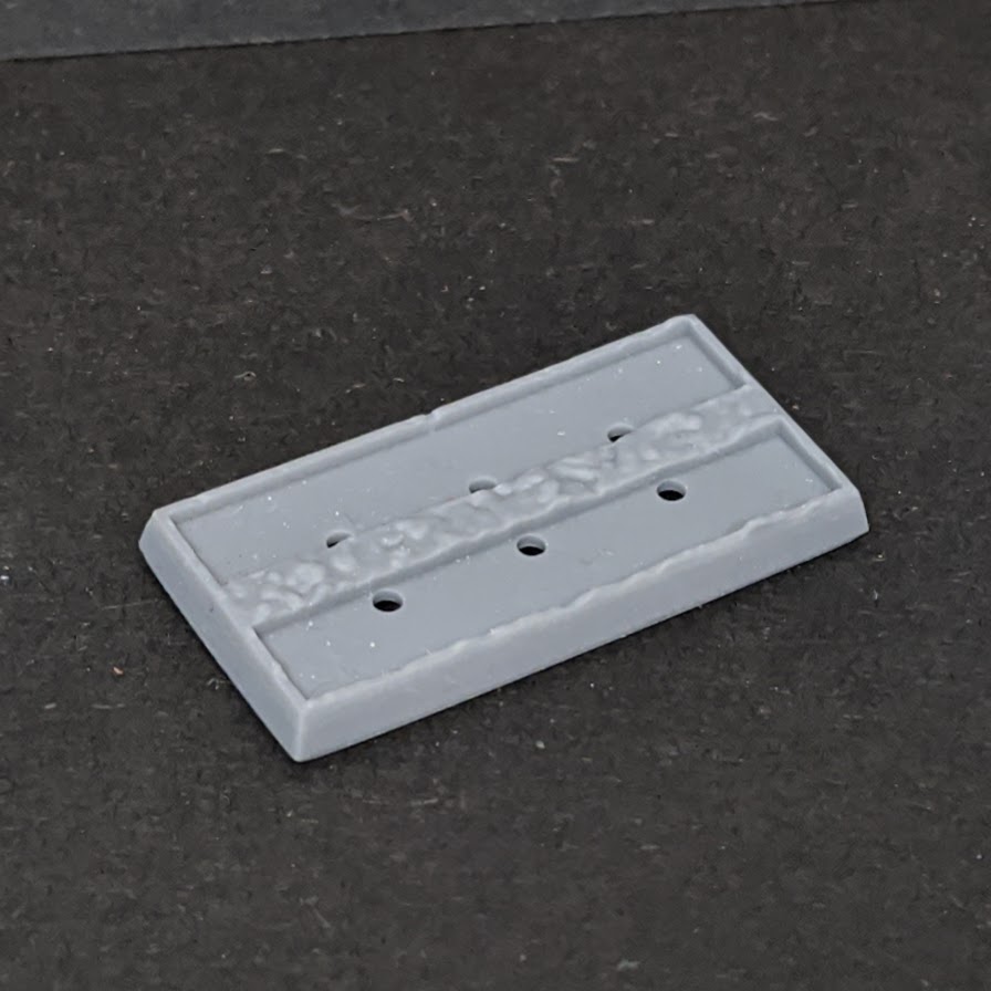 Free STL file Textured Warmaster Infantry Base (7mm Slot) 🎲 ・3D printer ...