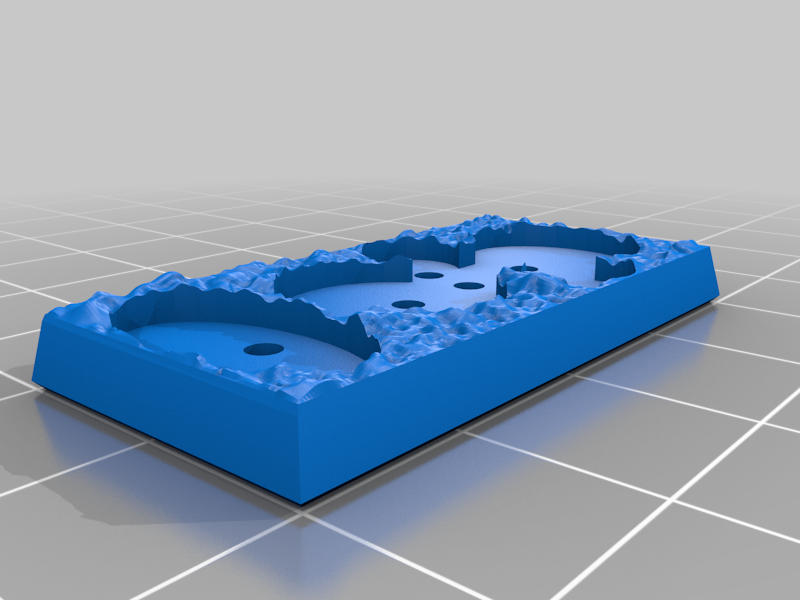 Free 3D file Bone Thrower Base (Textured) 🦴 ・3D printing template to ...