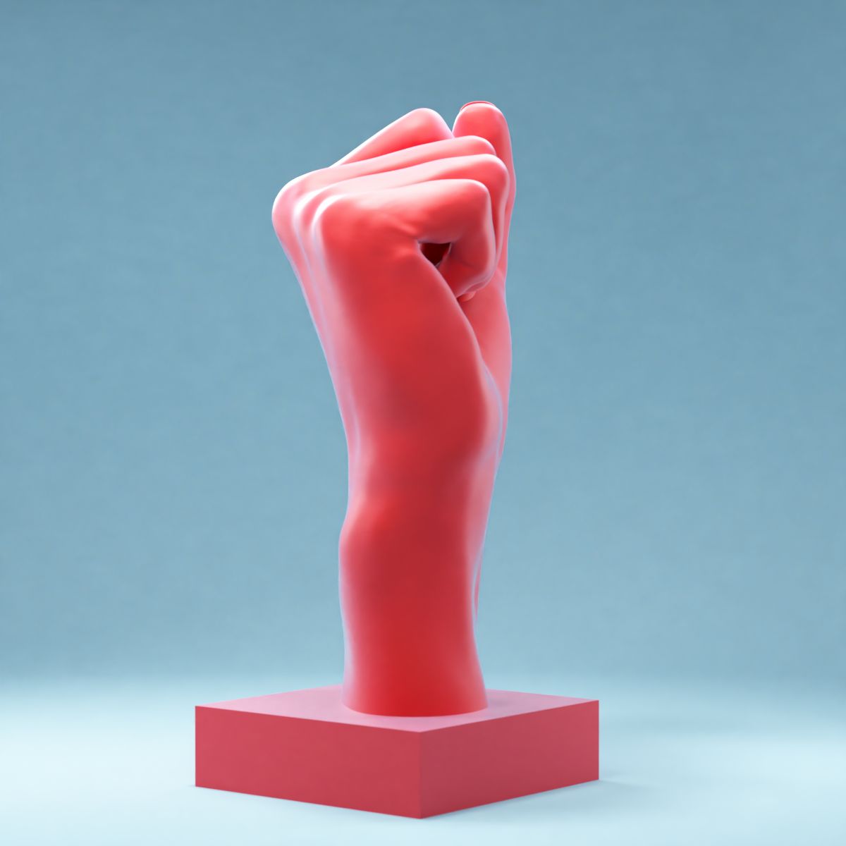 Hand 3: Fist・ STL File for ・Cults