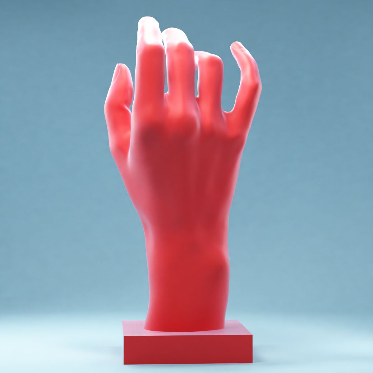 STL file Hand 5: At ease ・Design to download and 3D print・Cults